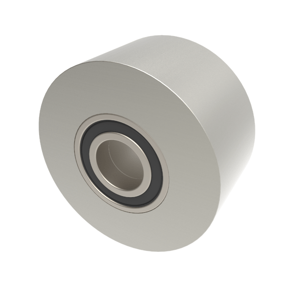 Steel Flat Tread 150mm Ball Bearing Rail Wheel 3384kg | BIL Group