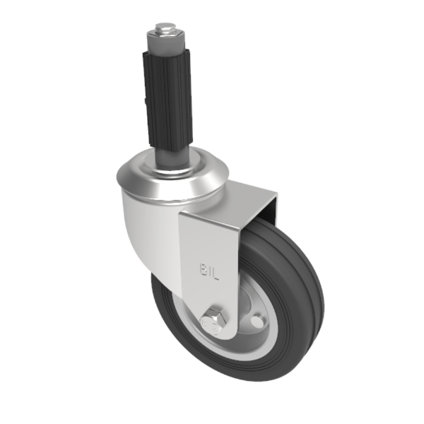 Black Rubber Steel Swivel Expander 100mm 70kg | BIL Group