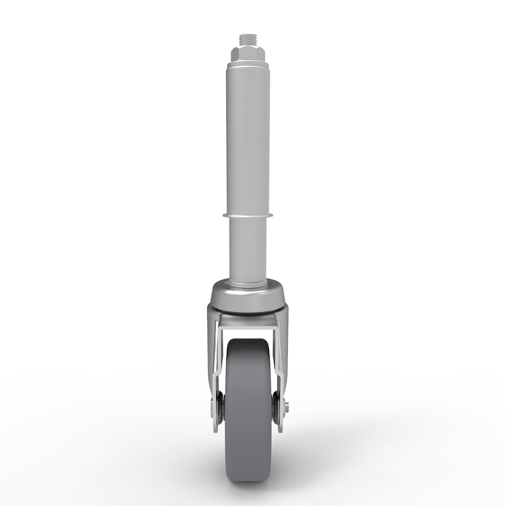 Spring Castor Rubber Swivel Castor 75mm 13kg | BIL Group