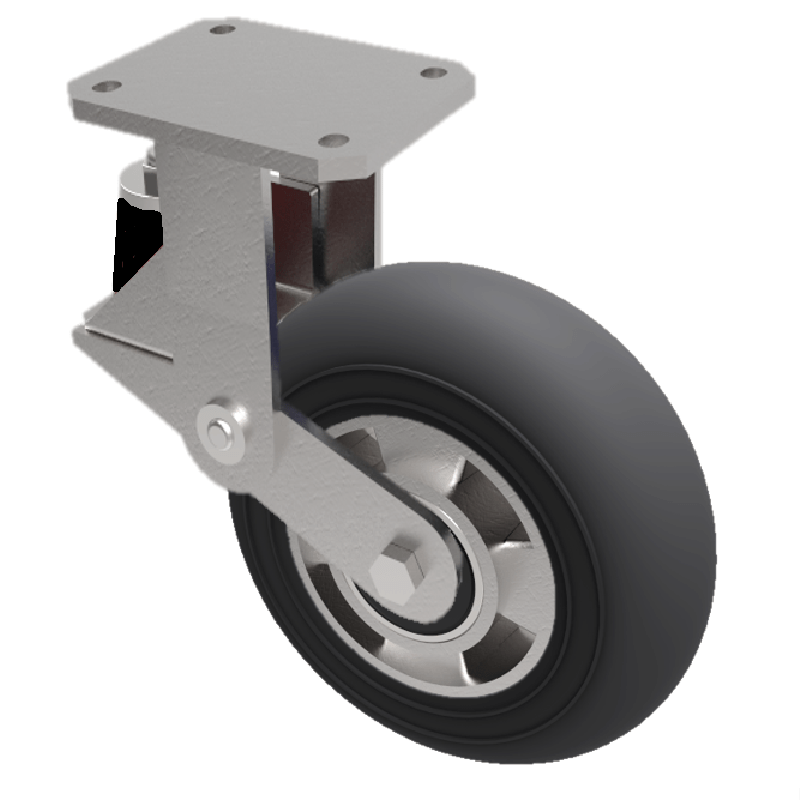 Spring Loaded Power Towing Castor Wheels - BIL Group