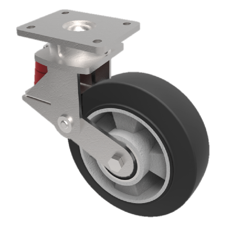 Spring Loaded Power Towing Castor Wheels - BIL Group