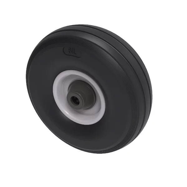 Puncture Proof Polyurethane 260mm Roller Bearing Wheel 150kg Load | BIL ...