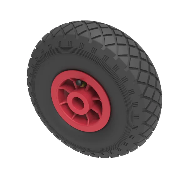 Pneumatic 260mm Plain Bearing Wheel 120kg Load | BIL Group