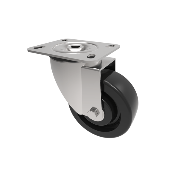 Phenolic Plate Swivel Castor 100mm 200kg Load | BIL Group