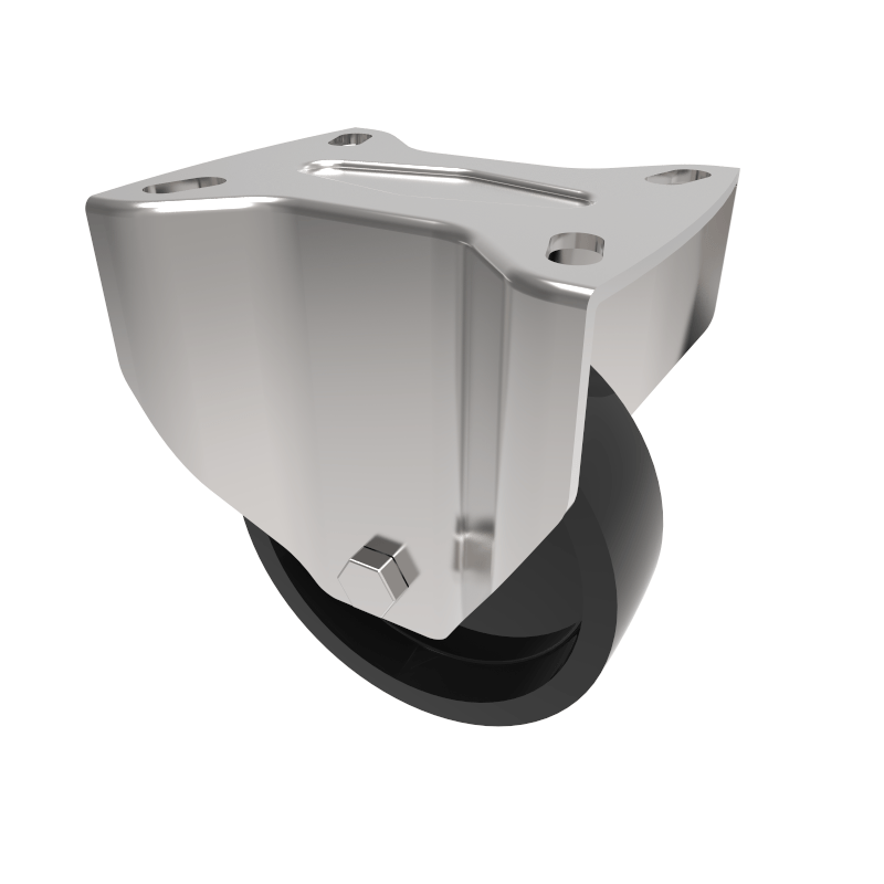 Thermoplastic Plate Swivel Castor 100mm 200kg Load | BIL Group