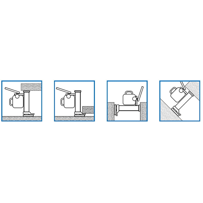 Rotational Hydraulic Toe Jack 5tonne - Manual Lifting Jack - BIL Group