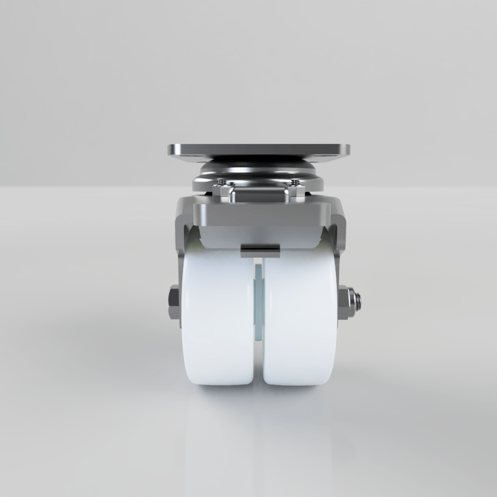 Nylon swivel plate brake 50mm 60kg | BIL Group