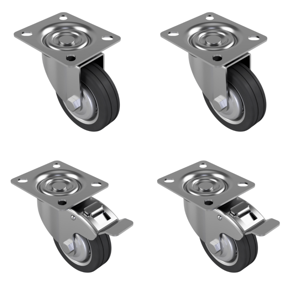 Castor Wheel Sets - BIL Group