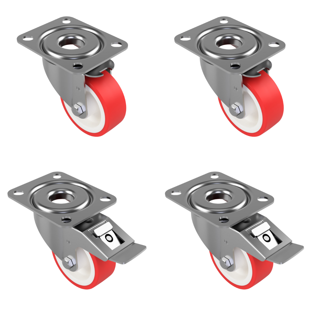 4 Pack Polyurethane Nylon Plate – Various Configurations | BIL Group