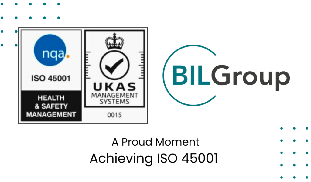 Achieving ISO 45001 News Banner | BIL Group