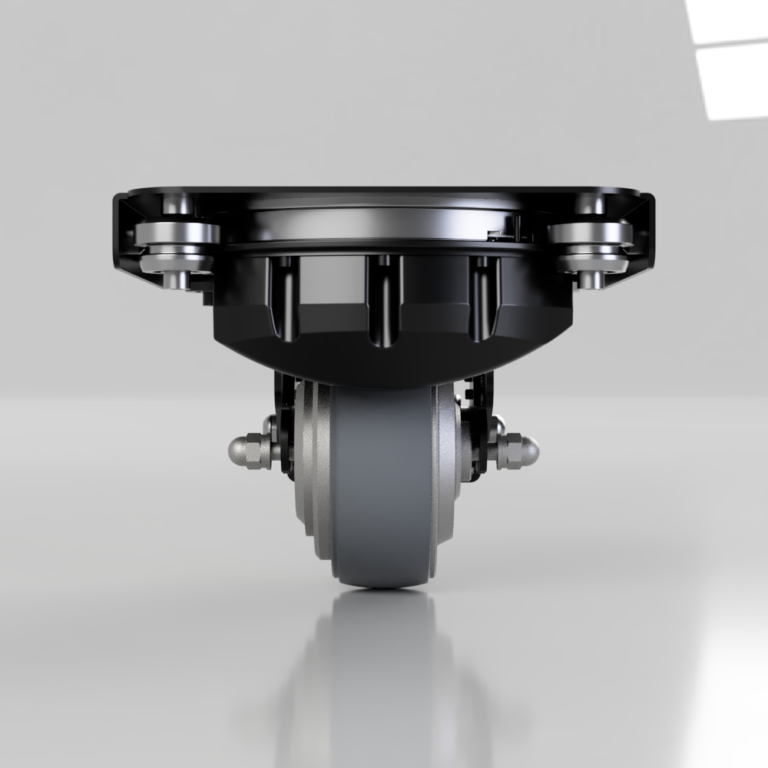 Esense 360: Electric Drive Castor Wheel, Plate, 145mm dia, 600kg Load ...