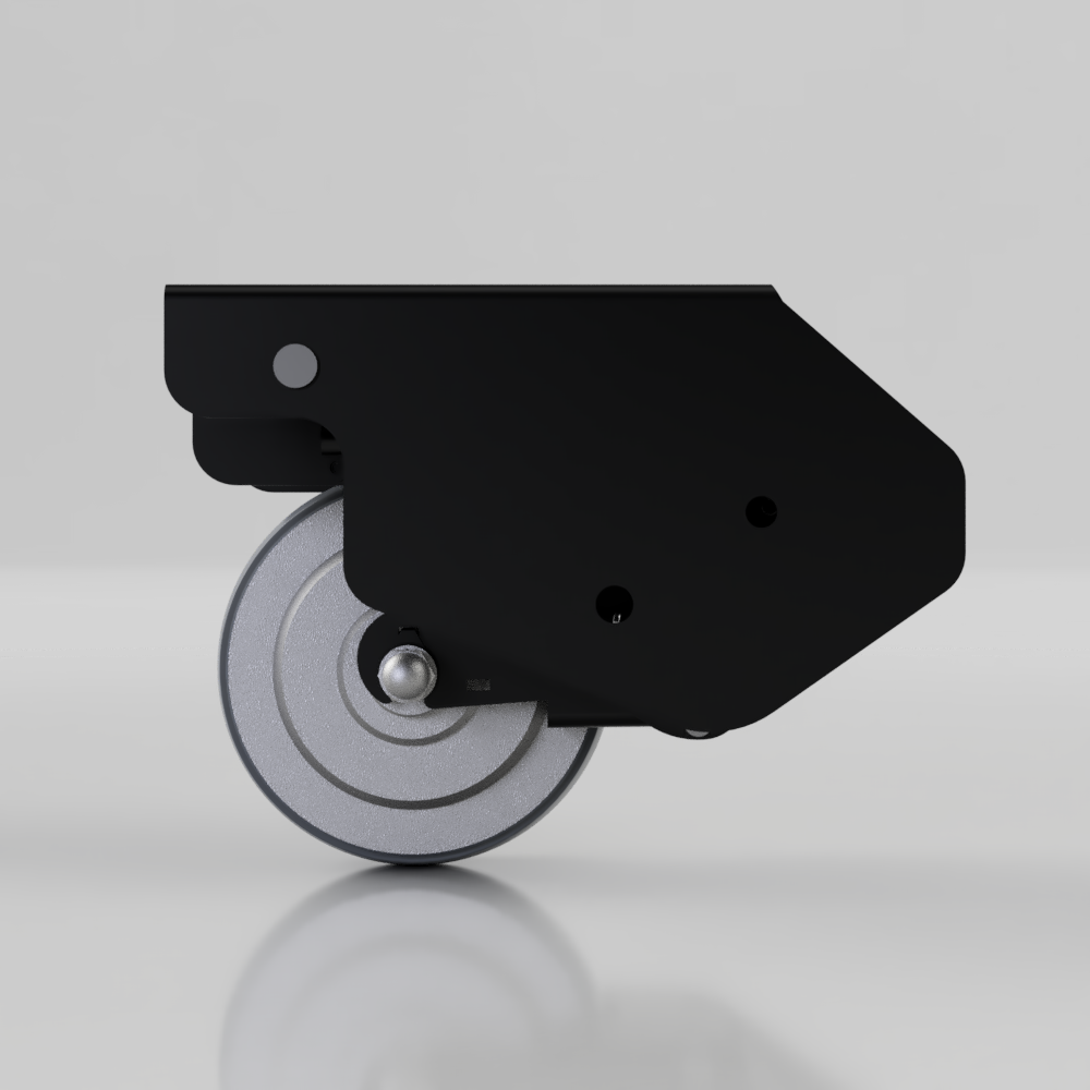 Esense Up: Electric Drive Castor Wheel, Plate, 145mm dia, 600kg Load - BIL Group