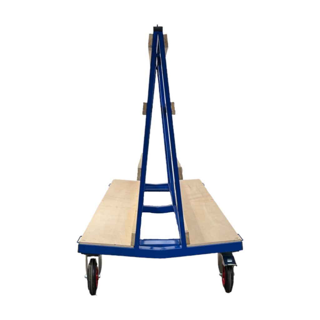 A-Frame Glass Trolley - 2400mm - HD 600kg Capacity - BIL Group