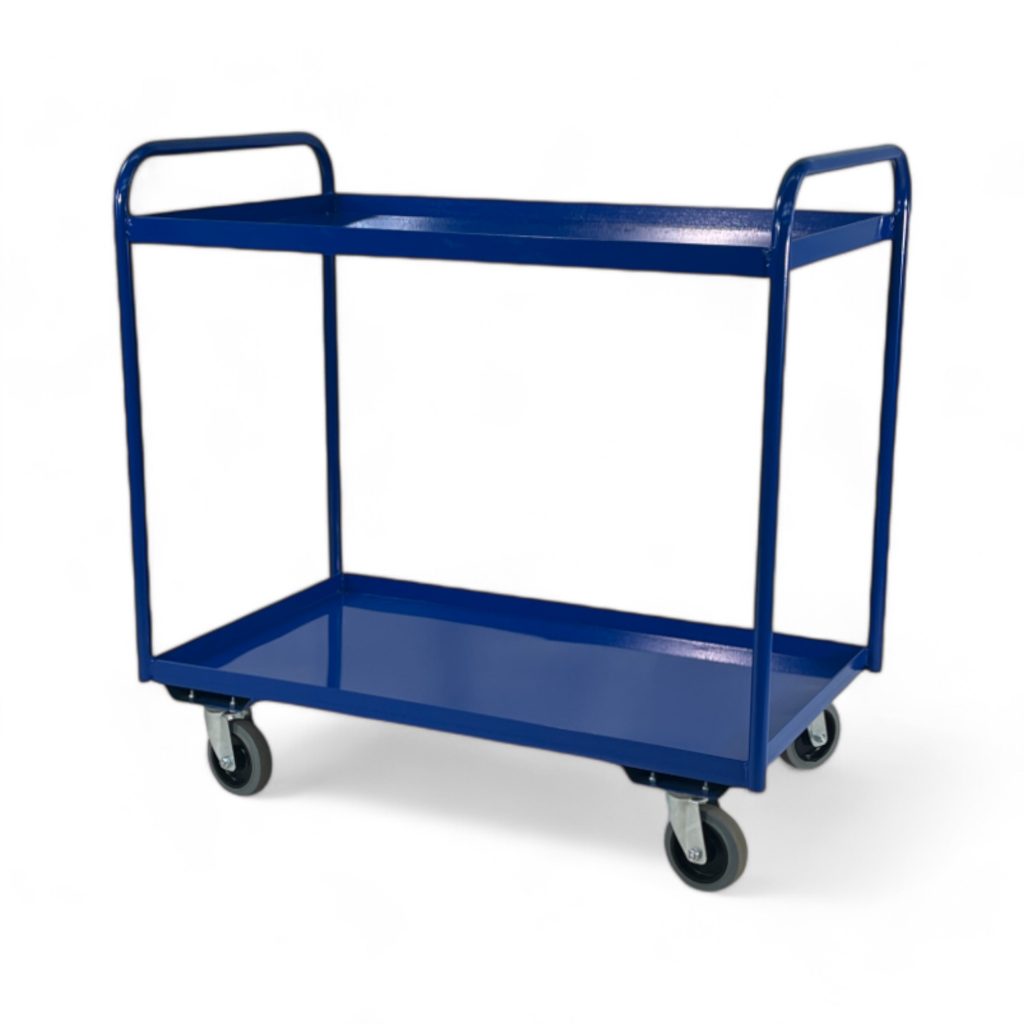 2-Tier Shelf Trolley, 1000mm x 610mm - BIL Group